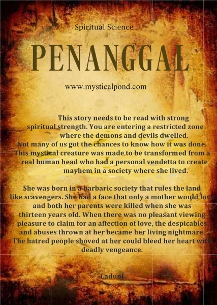 MYSTICAL POND (Spiritual Science): PENANGGAL