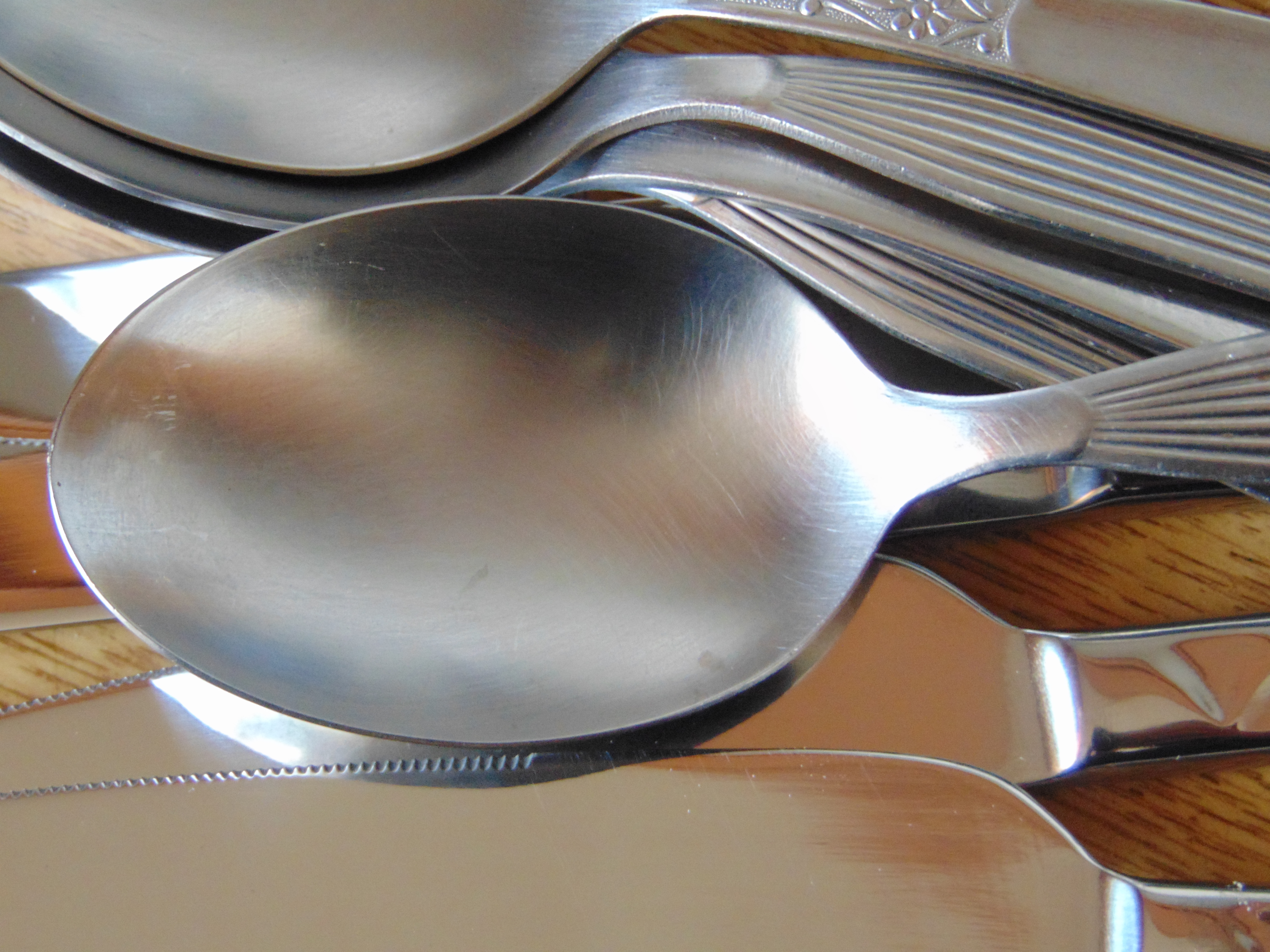 spoon, spoons, metallic, tableware