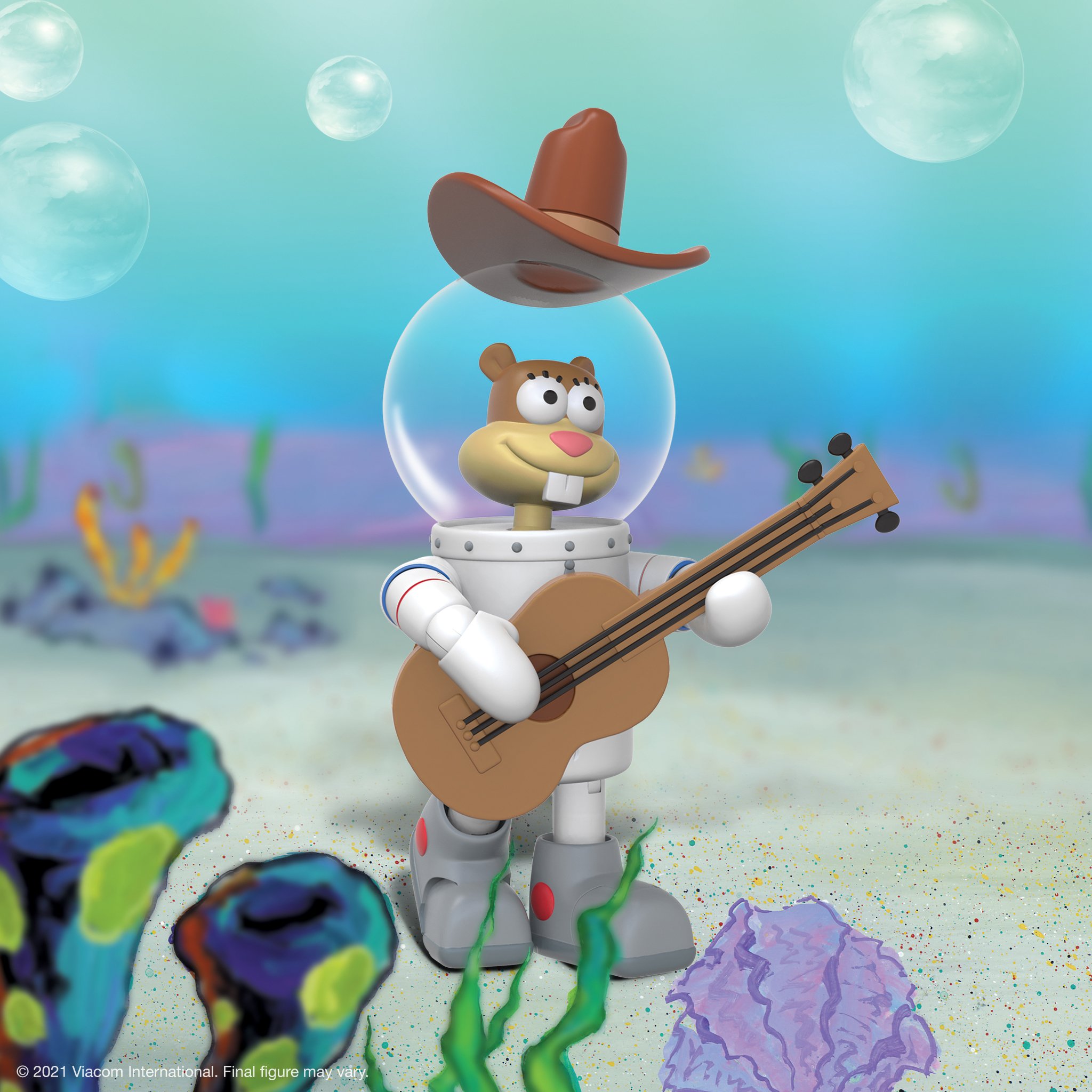 NickALive!: SpongeBob and Sandy Cheeks Join the Super7 ULTIMATES! World