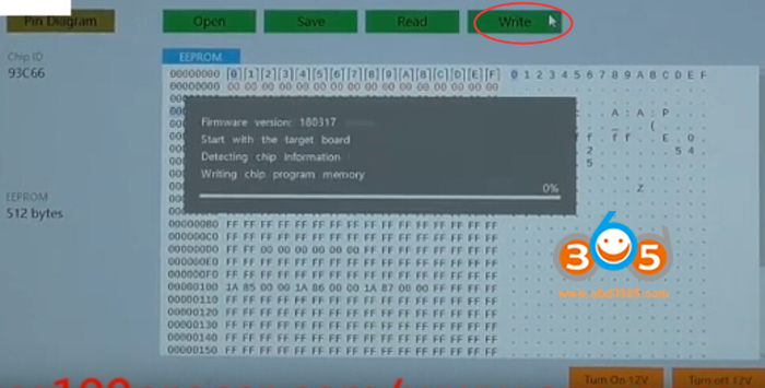 How to use CG100 to Read and Write 93C66 EEPROM? - Auto Diagnostic Tool ...