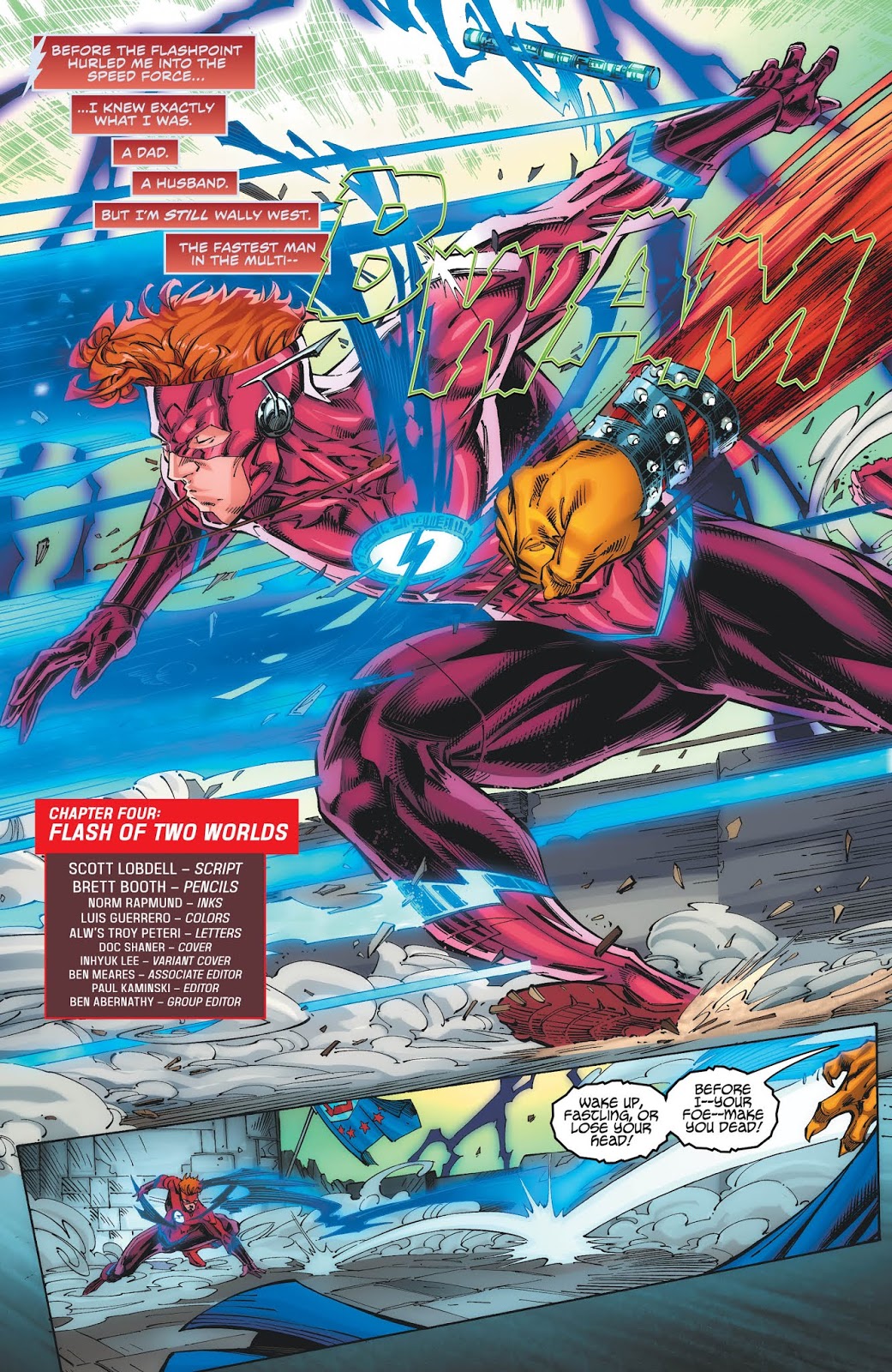 Weird Science DC Comics: PREVIEW: Flash Forward #4