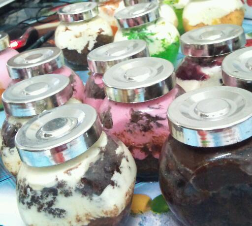 nyum nyum: CAKE IN JAR & KEK DALAM BEKAS
