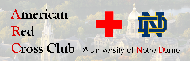 American Red Cross Club at University of Notre Dame: April 16 General ...