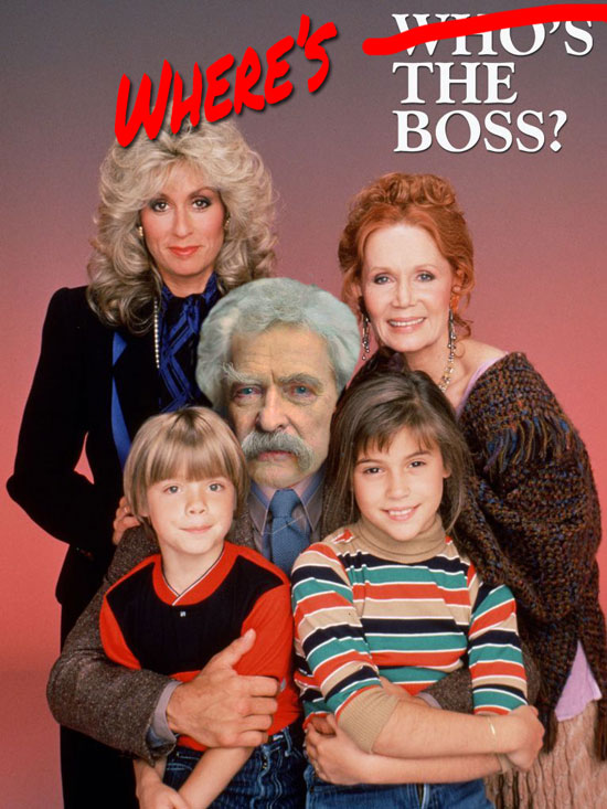 Political Clown Parade: Where's the Boss?