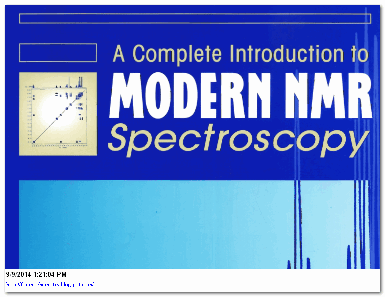 A Complete Introduction to Modern NMR Spectroscopy | CHEMISTRY STUDY ...