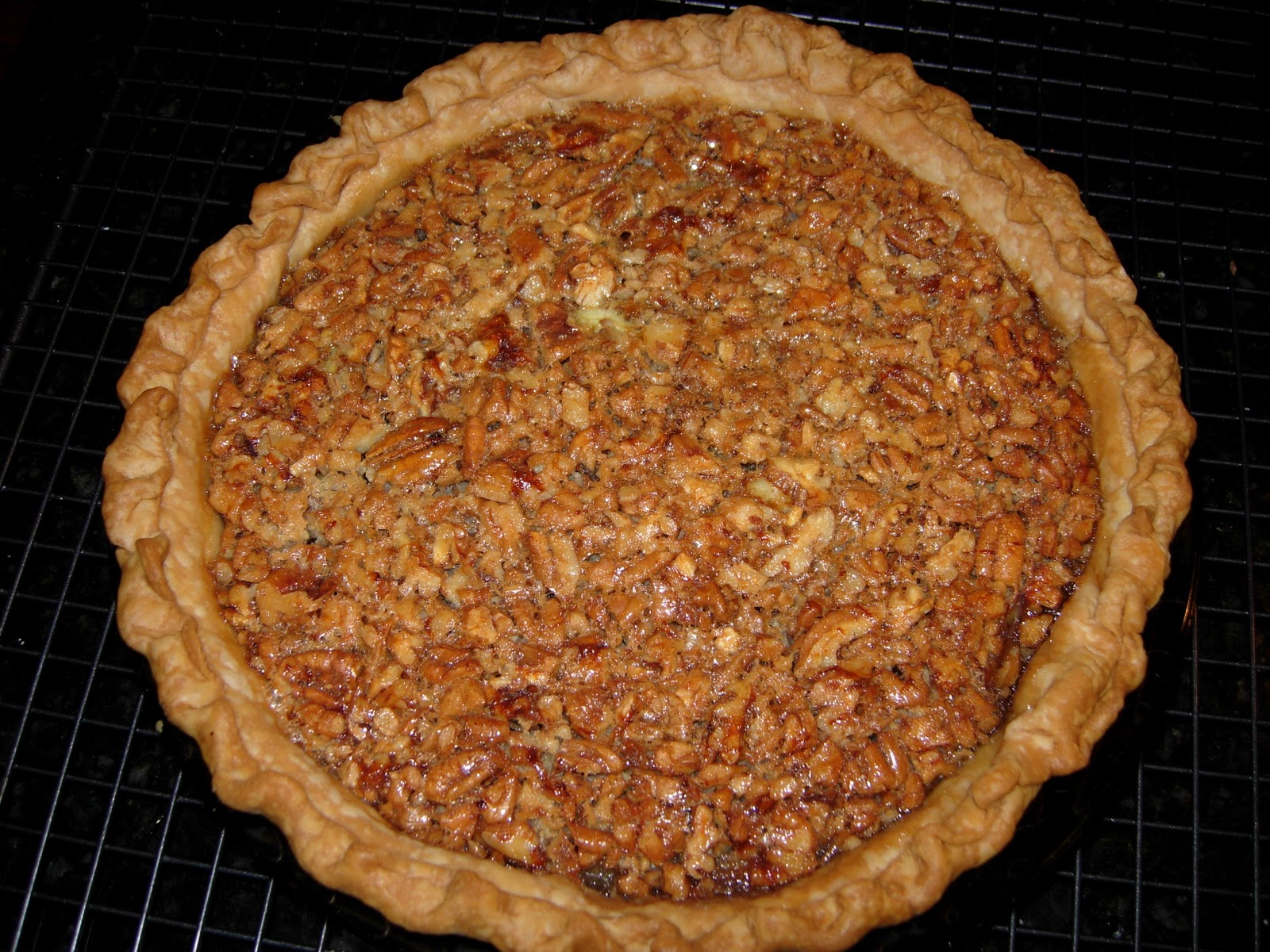 Zaza's Table: KARO PECAN PIE