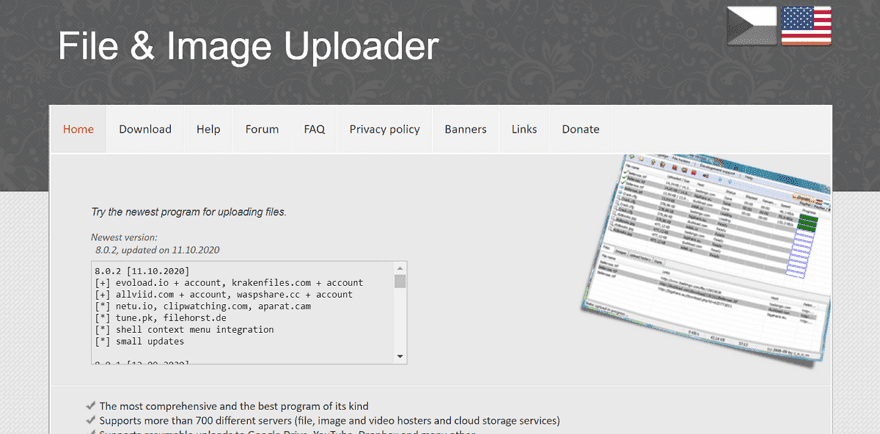 File & Image Uploader 批量上傳檔案，支援 700 多個儲存空間方便省時