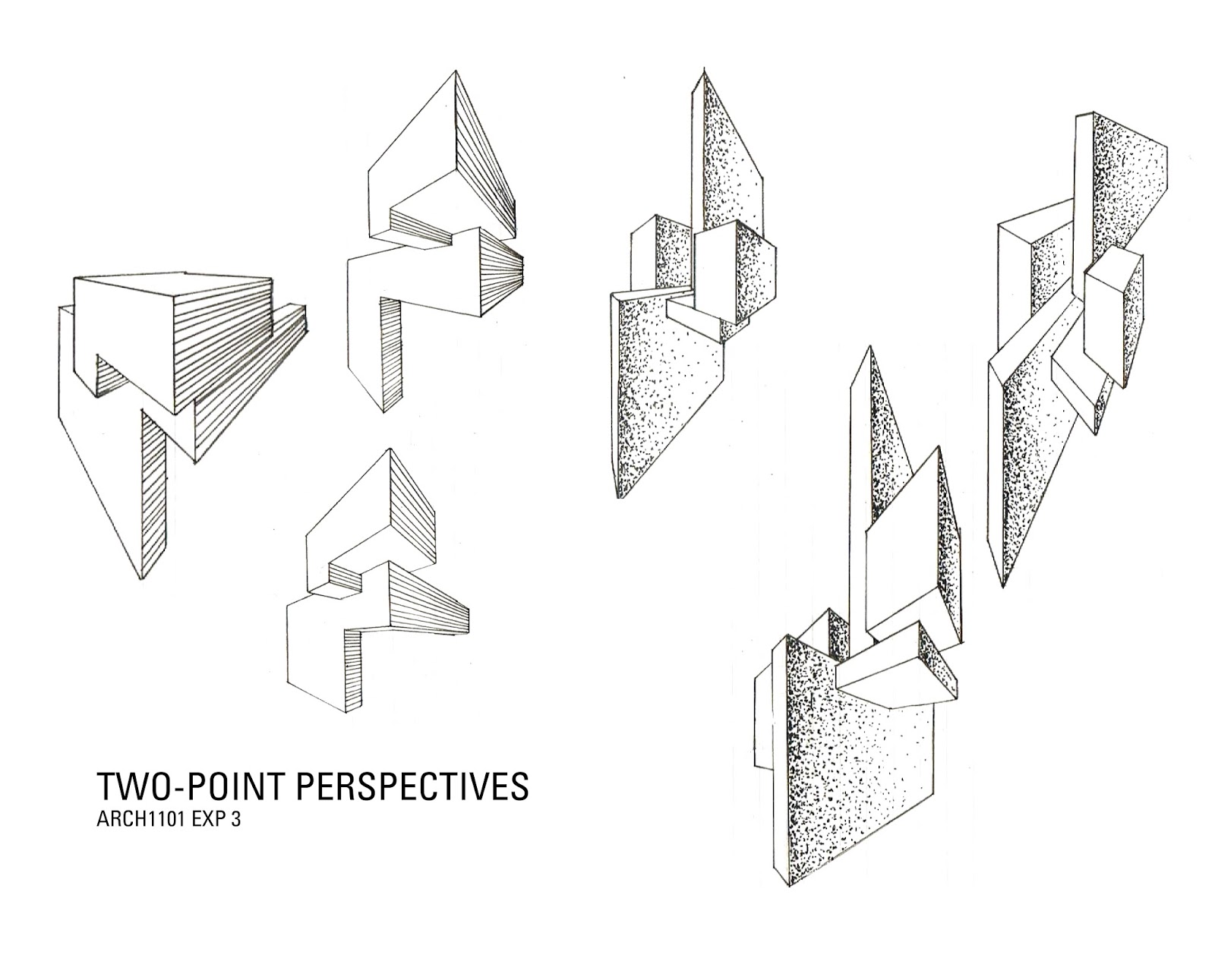 Henna Chapman ARCH1101: EXP3: Two Point Perspectives