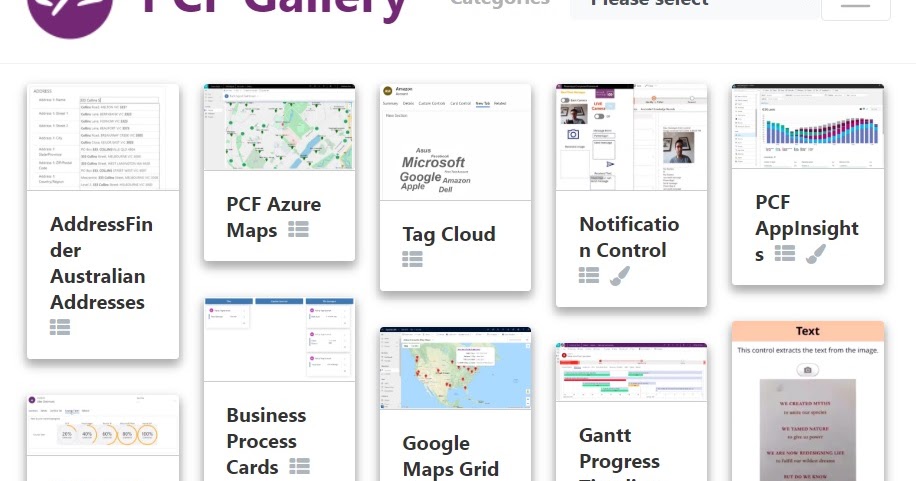 PCF Gallery - 5 months after ~ CRM Answers