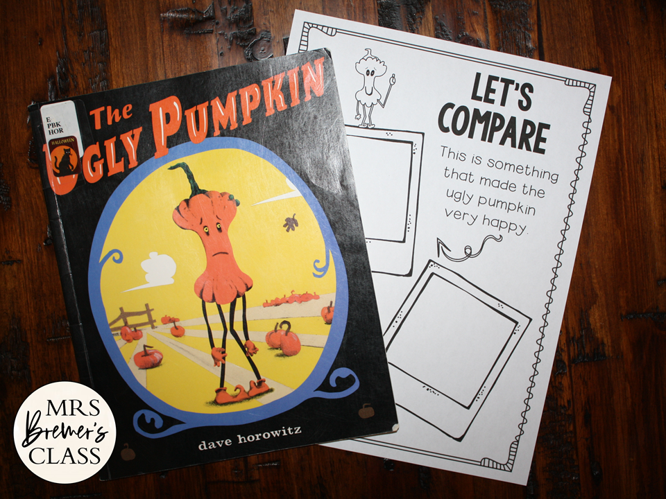 The Ugly Pumpkin | Book Study Activities | Mrs. Bremer's Class