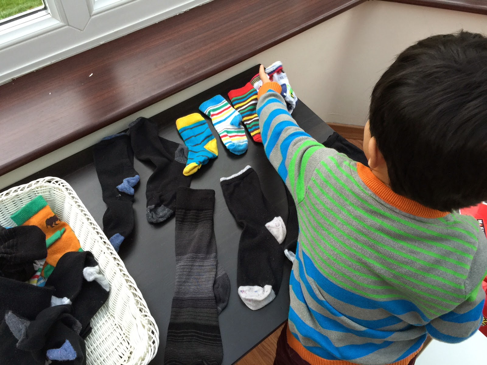 Wugs and Dooey: Sock-Matching Activity for Busy Parents