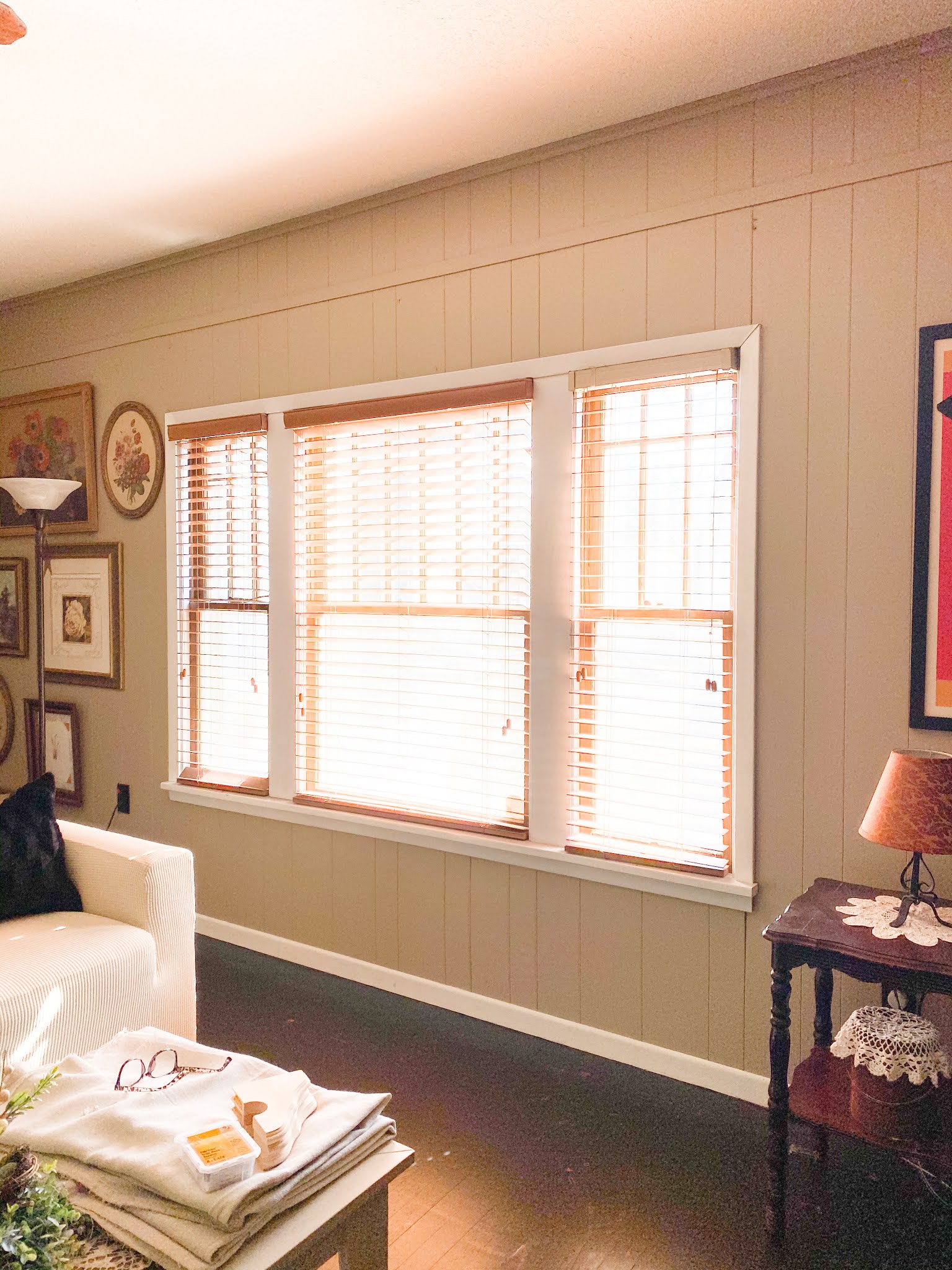 Clover House: DIY Curtain Rod and Curtains - Farmhouse Style