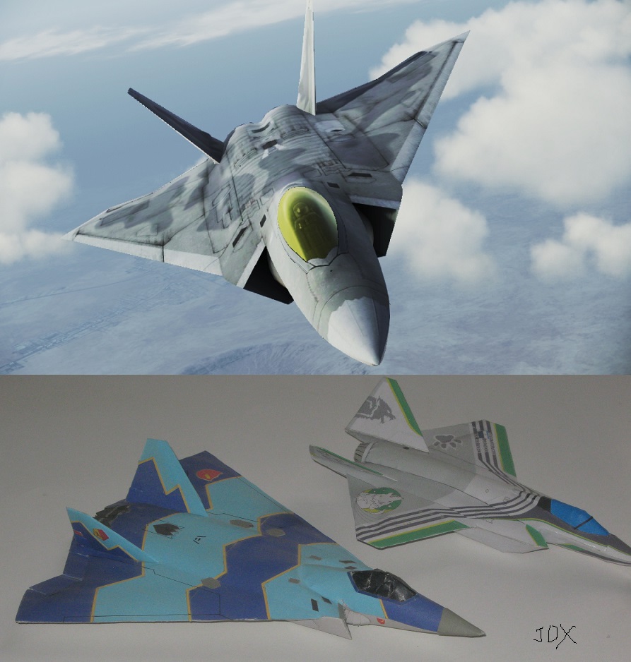 Ace Combat Model - Drawings: F/B-22