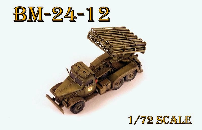 Gulumik Military Models: BM-24-12 1/72 ICM - GALLERY