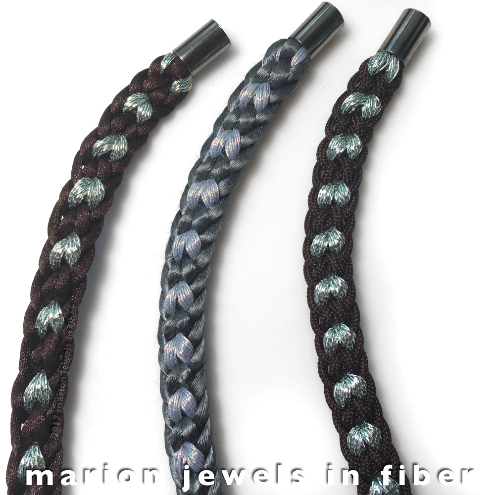 Marion Jewels in Fiber - News and Such: 8-Strand Flat Kumihimo Braid ...