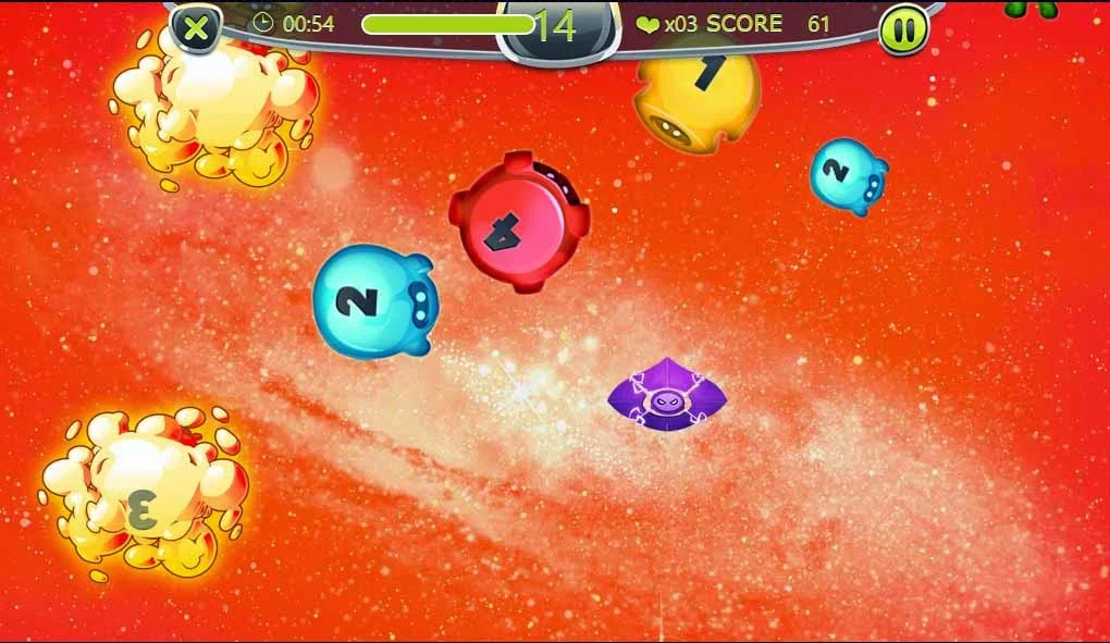 MATH INVADER: Videojuego gratuito para aprender a sumar, restar ...