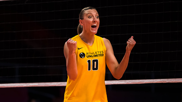 Jordan Larson é campeã da primeira Liga Americana profissional