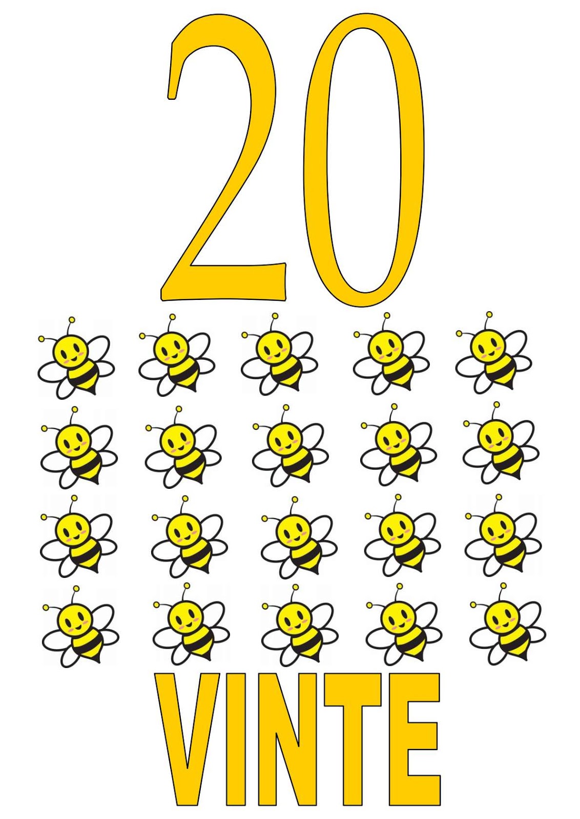 Cartazes dos números Cards coloridos e ilustrados com os números e as ...