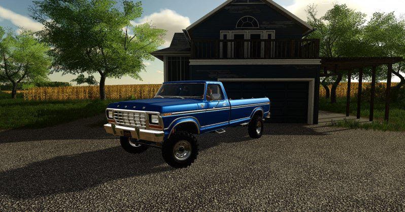 FS19 FORD F-150 RANGER XLT 1978 v1.0 - FS 19 & 22 USA Mods Collection