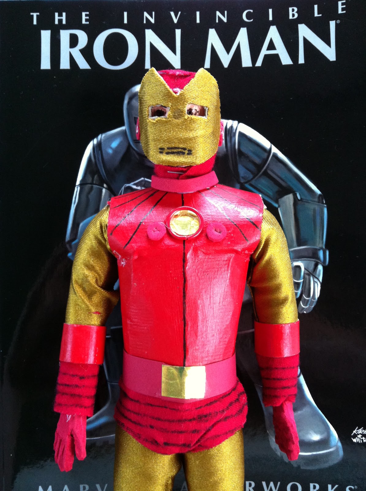 WrightWorks: Marvel puppets: captain america, ironman, & daredevil