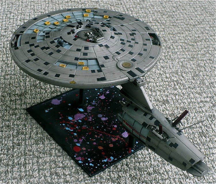 The Great Canadian Model Builders Web Page!: Enterprise Refit Under ...