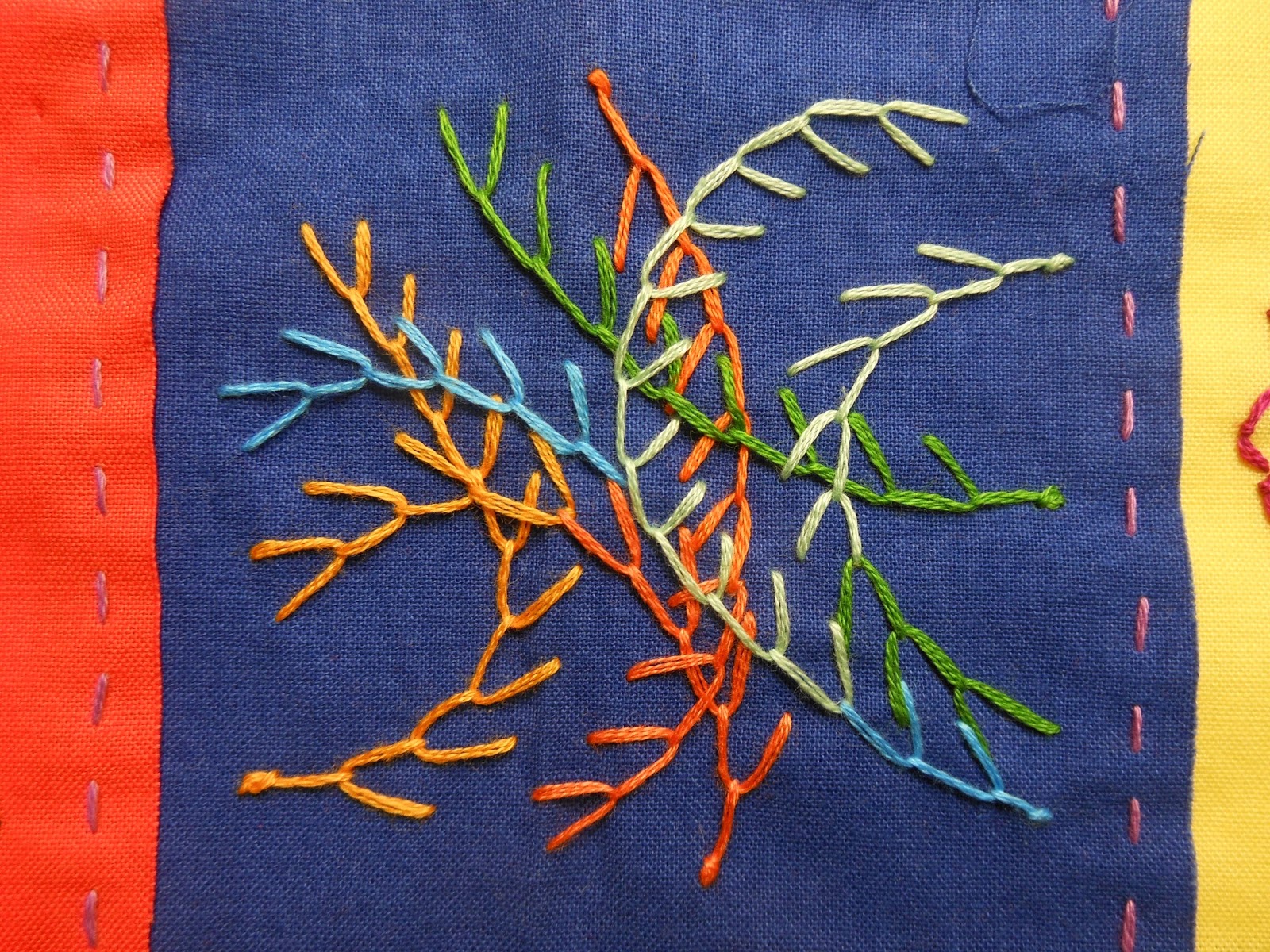 Art With a Needle: Recurring motifs 1 -- branches
