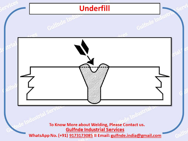 Underfill - Welding Defect / Imperfection, Corrective & Preventive Actions