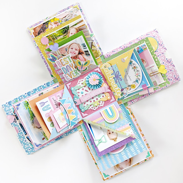 Happy Birthday Jane - Michaels Large Memory Explosion Box | Paige ...