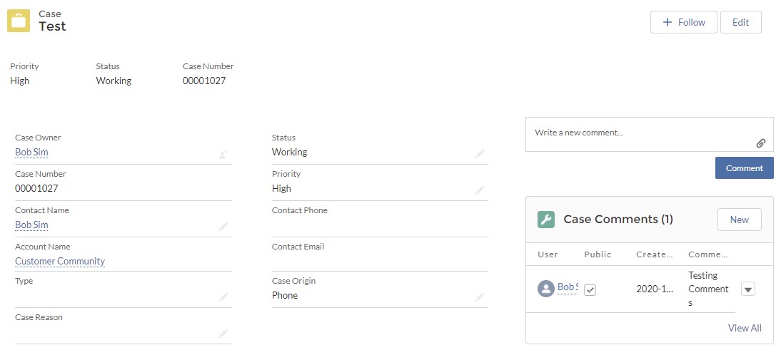 Case Comments Publisher In Salesforce Communityexperience Cloud Infallibletechie