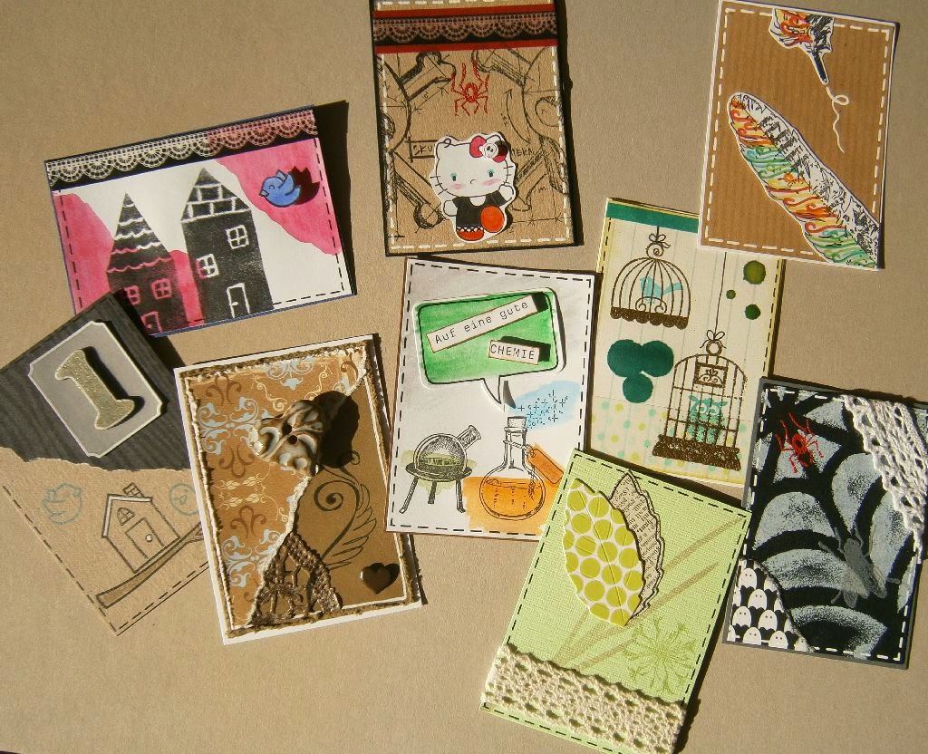 A'inahs Traumkiste: Was ist das? Artist Trading Card (ATC) und Art ...
