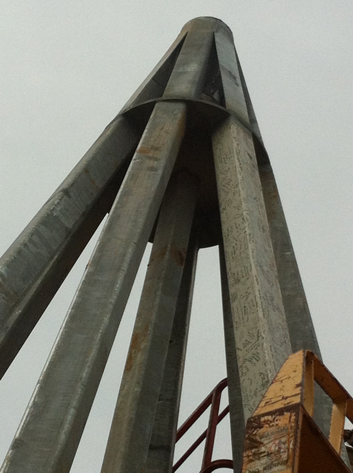 St. Joseph New Church: Steeple Frame