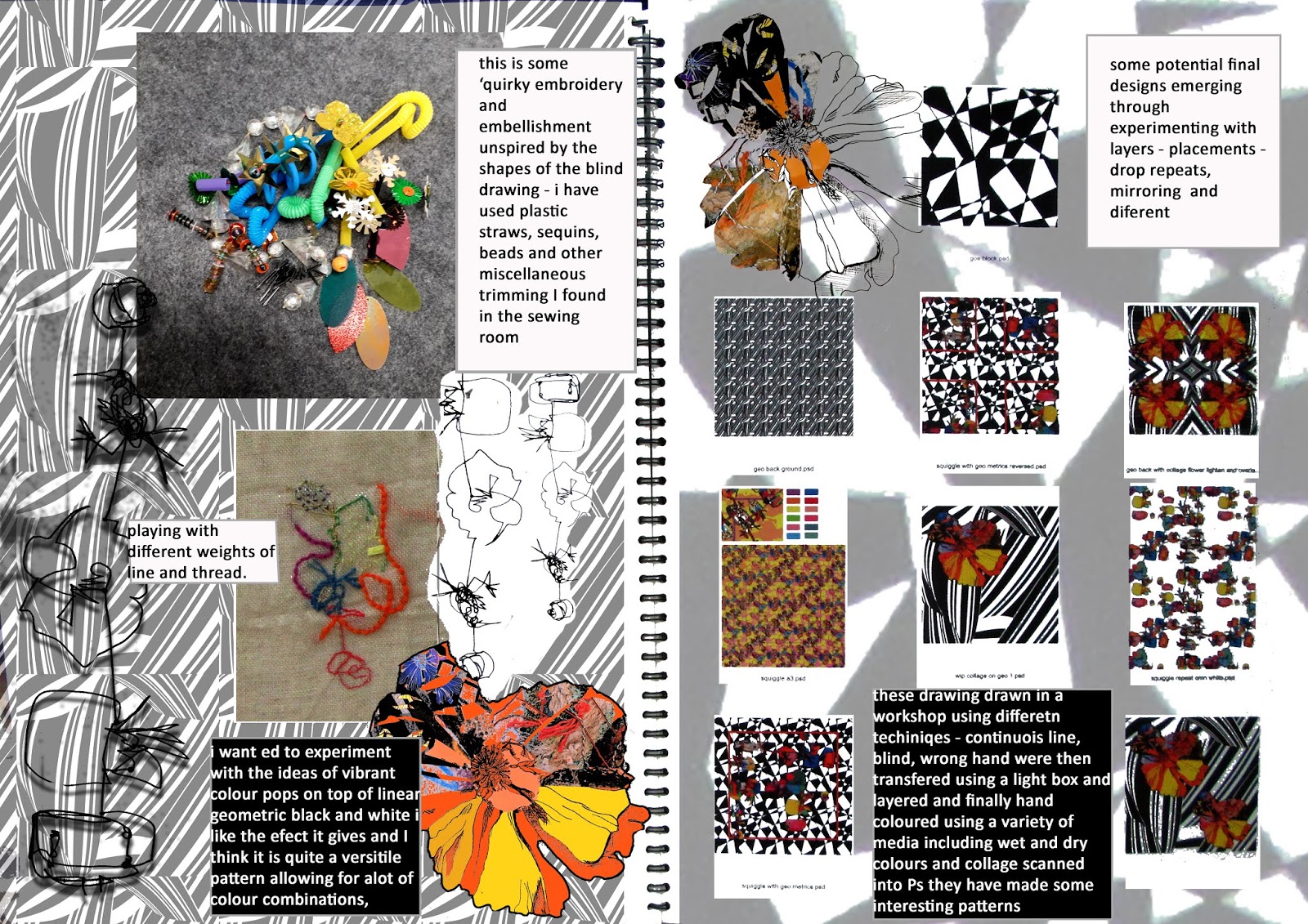 Digital Sketch Book Pages