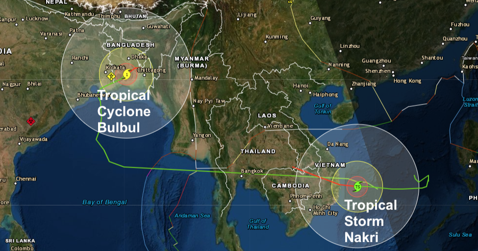 The Big Wobble : Two million evacuated as deadly Cyclone Bulbul smashes ...