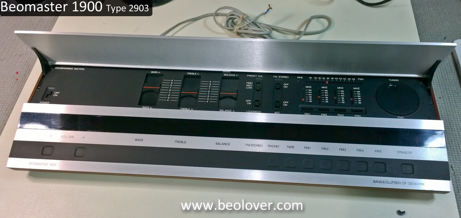 beolover: Beomaster 1900 (Type 2903): New Arrival
