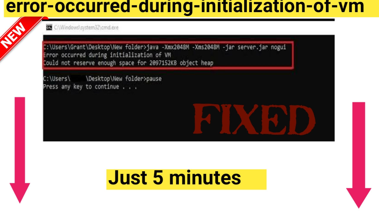 100 Fixed Error Occurred During Initialization Of Vm Solved Tech2wire