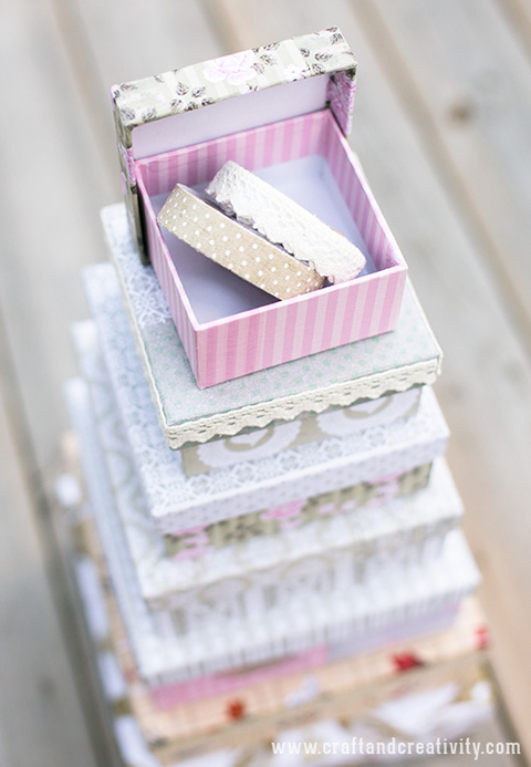 IHeart Organizing: DIY Decorative Storage Box Ideas
