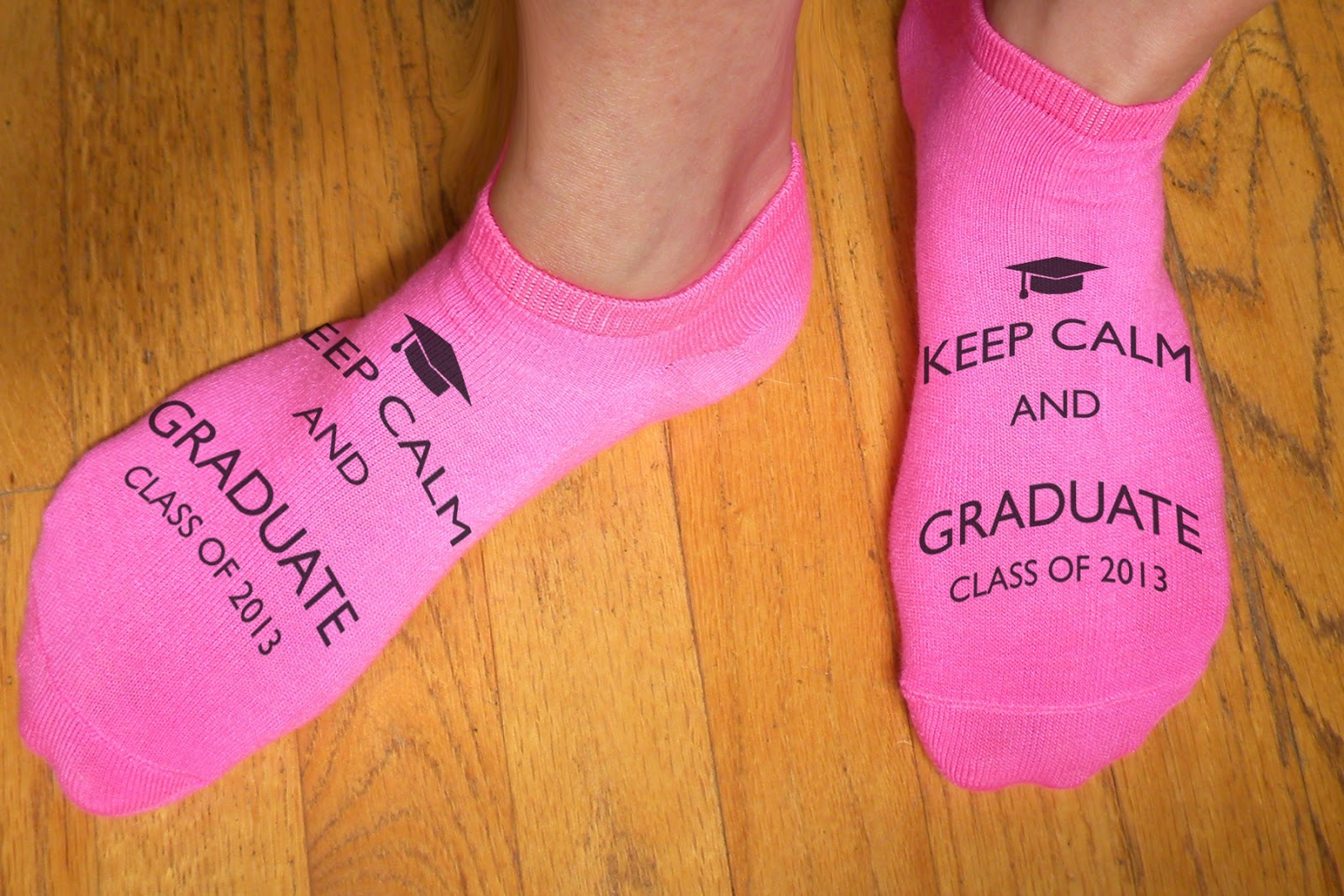 The Happy Sole: Graduation Socks - Oh The Places They'll Go!