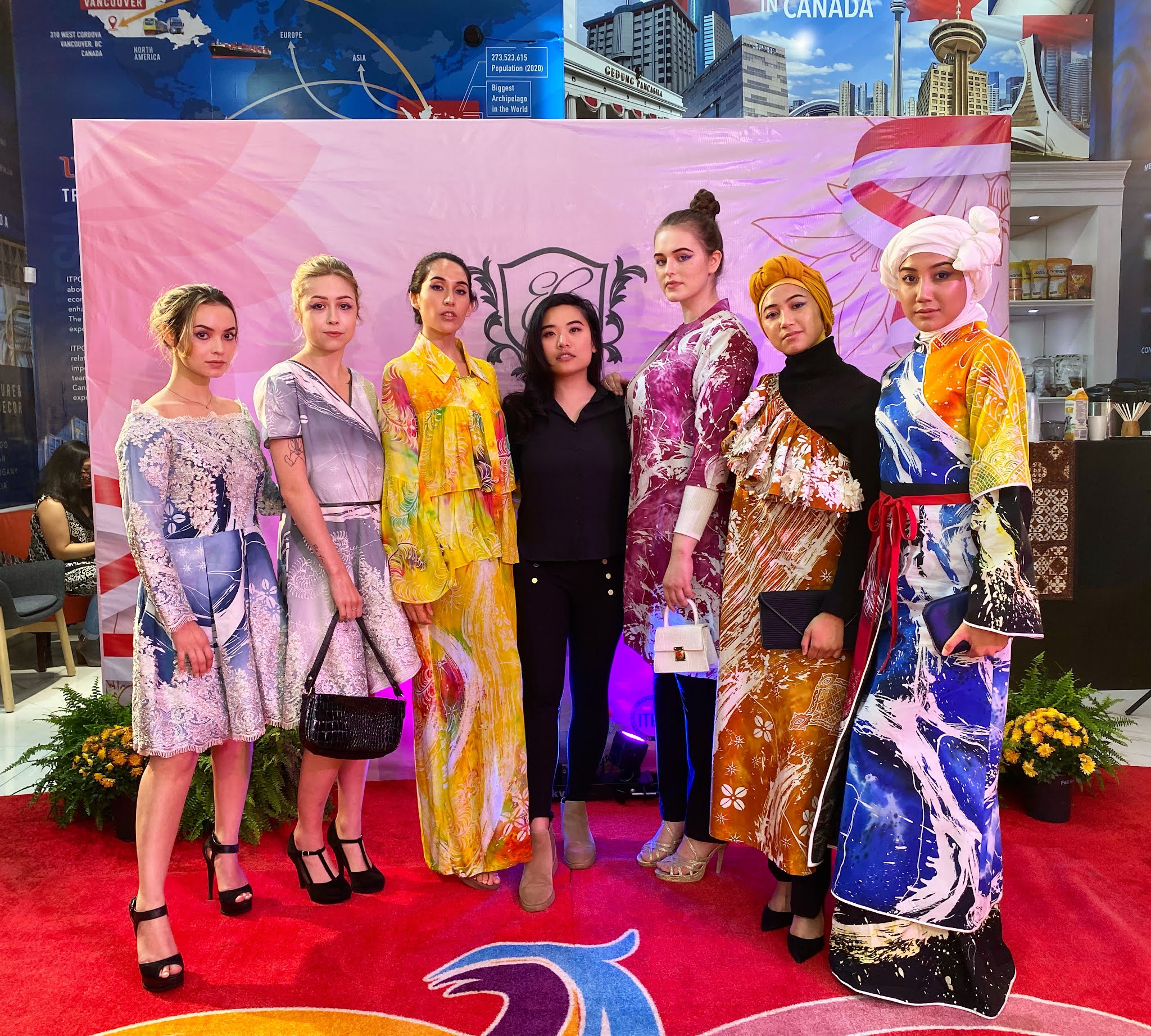 Backstage Makeup for Itpc Vancouver x Entin Gartini Batik Runway — Ms. Rhea