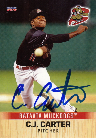 Daily Autograph: C.J. Carter