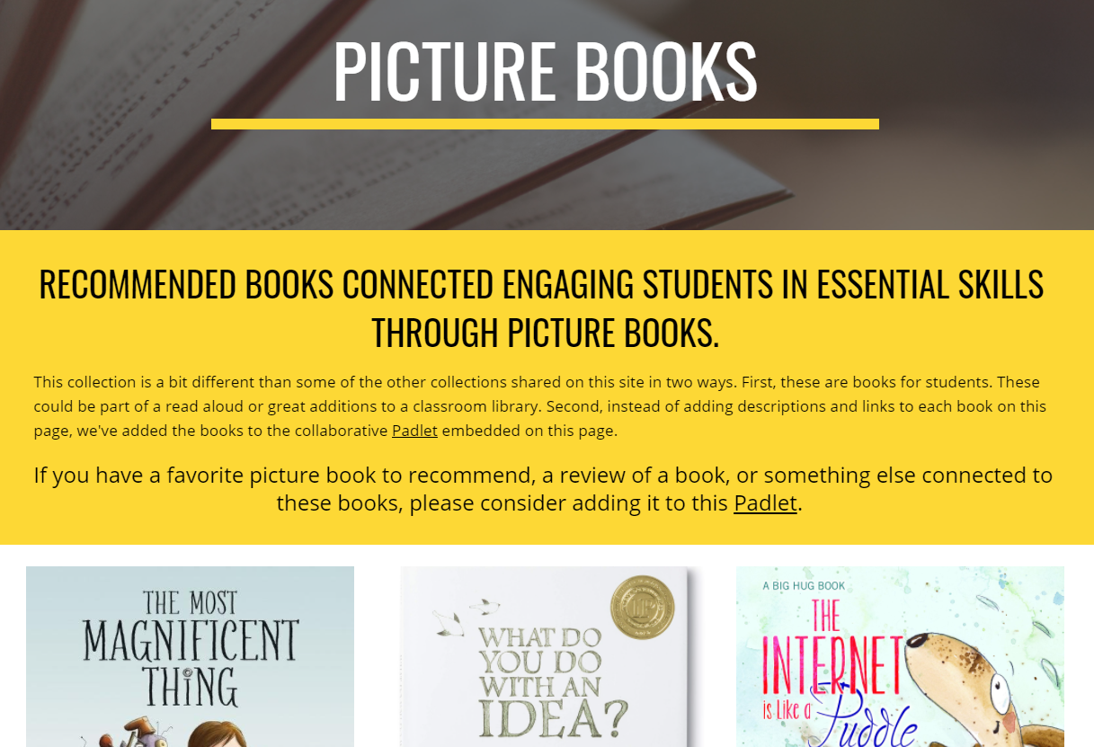 Know Your Why!: Essential Picture Books for Teachers, Parents, and Learners