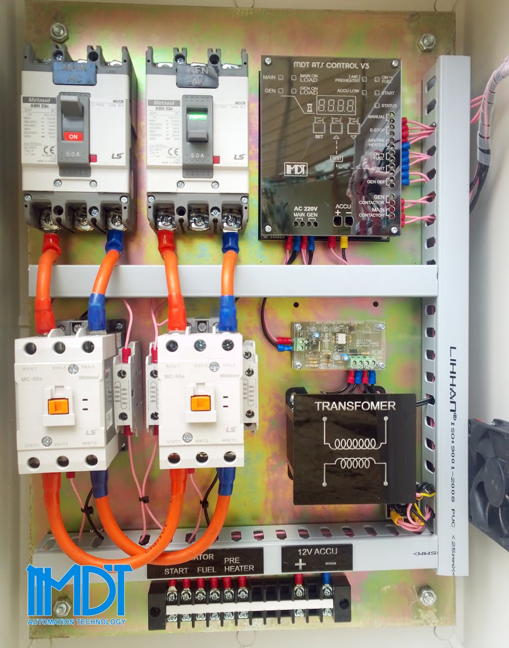 Hướng dẫn lắp tủ điện ATS V3 ~ MDT - AUTOMATION TECHNOLOGY