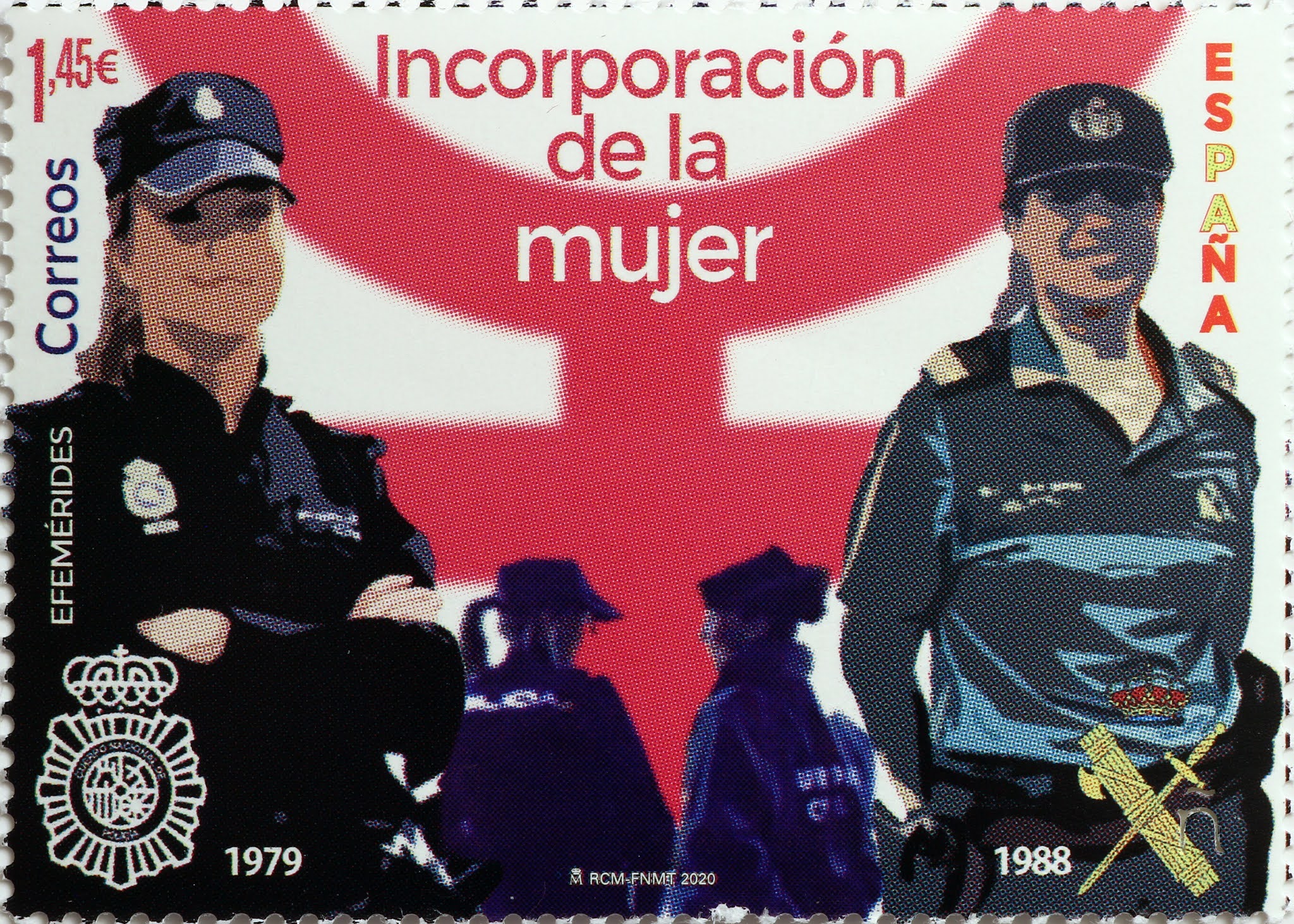 Sellos De Filatelia De España Sello IncorporaciÓn De La Mujer A La
