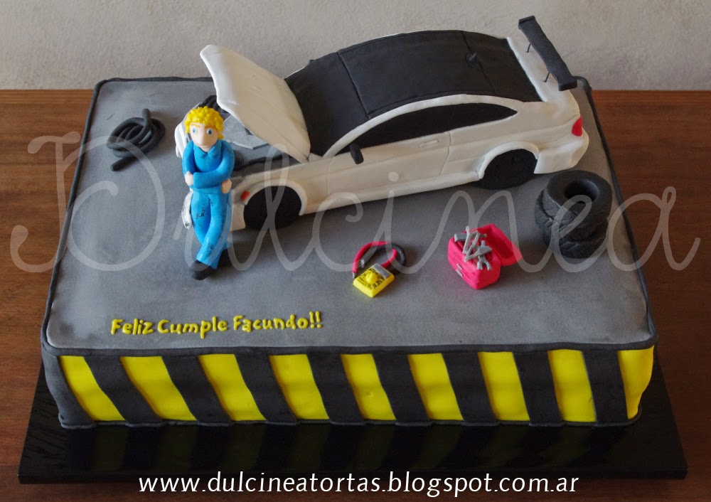 Dulcinea Tortas y demás dulzuras: Torta Mecánico electricista