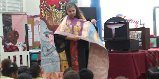 Biblioteca Ana Vizcarrondo de Túa: María Chuzema nos visita