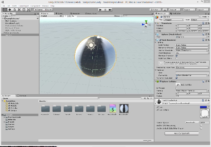 Getting started with Unity's new Shader Graph Node-based Shader Creator ...