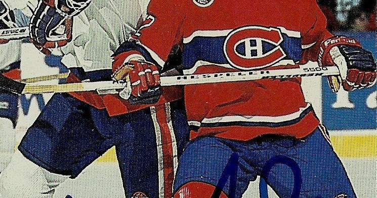 Hell's Valuable Collectibles: Mike Keane Autographed Card