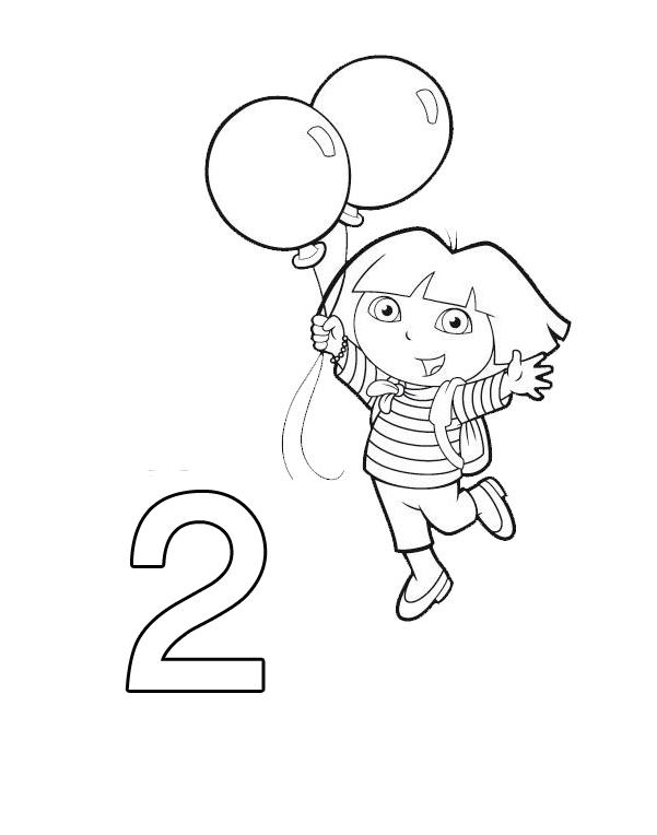 Dora Coloring Pages 2 ~ Coloring Pages