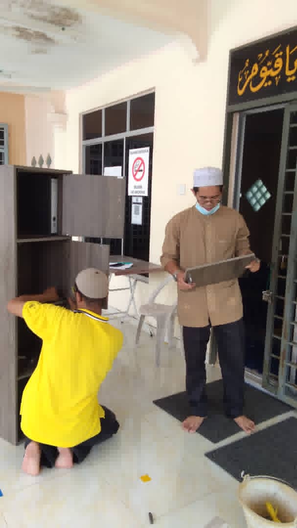 Masjid Mukim Darul Salam: Almari untuk fail MMDS