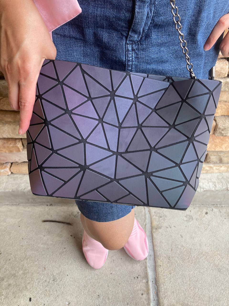 Luminous Holographic Handbag For Less [The Color Wheel Gallery]