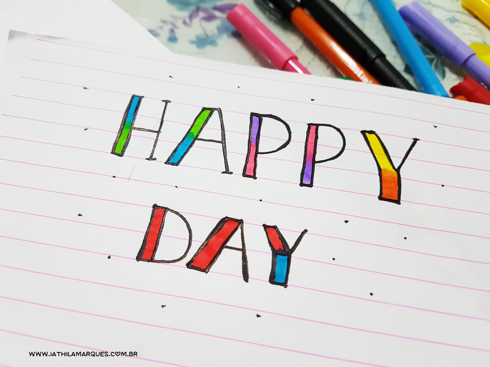 Blog Iathila Marques : Canetas para Lettering, Devocionais e Resumos ...